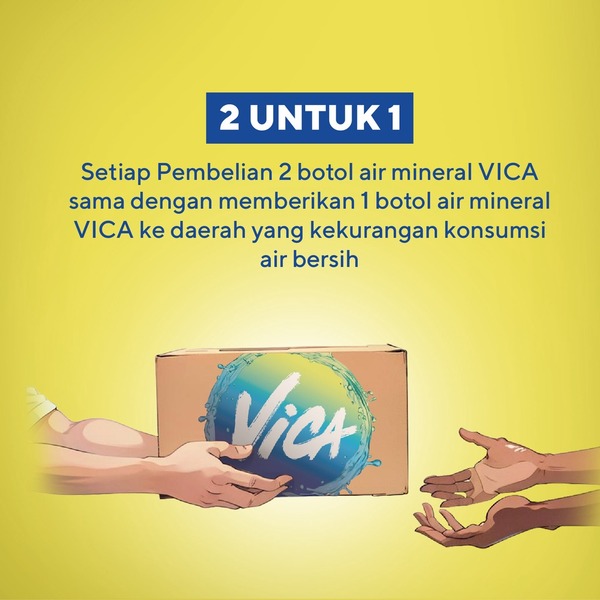 5 KARTON VICA PET 220ML [120 BOTOL] - Akasha Shop