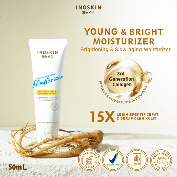 INOSKIN Young & Bright Moisturizer 50 ml - Akasha Shop