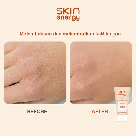 Makarizo Skin Energy Hand Cream Macadamia 4in1 30mL - Akasha Shop